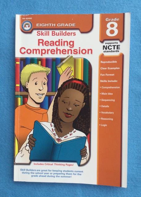 READING COMPREHENSION, GRADE 8 Skill Builders, Jerry Aten language arts ...