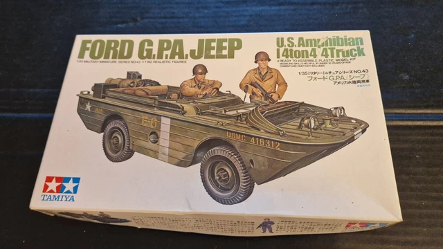 RARE TAMIYA FORD G.P.A AMPHIBIOUS Jeep Model Kit TAMIYA 1/35 35043 EUR ...