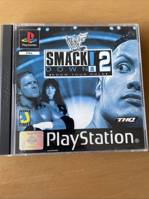 SONY PLAYSTATION 1 Spiel WWF WWE SmackDown 2 Know Your Role! PS1 ...