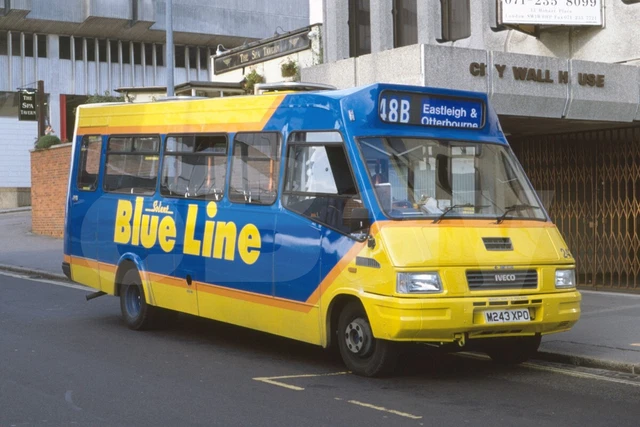 BUS PHOTO - Solent Blue Line 243 M243XPO Iveco 59.10 European Coach ...