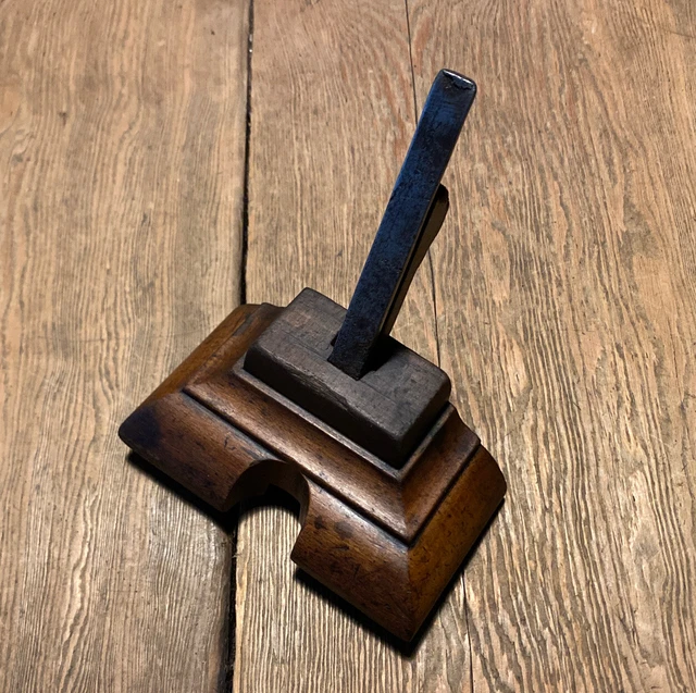 ANTIQUE ENGLISH WOODEN Router Plane Plough Plane Carpenter Woodworking ...