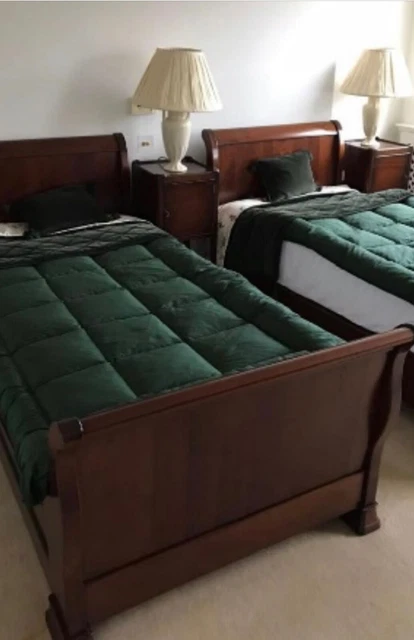 KENSINGTON HOUSE CLEARANCE two Simon Horn Sleigh Beds single £400.00 ...