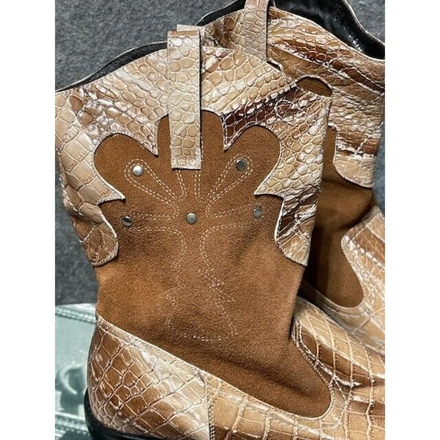 FIESSO AURELIO GARCIA Boots 6 Western Cowboy Glam Rock Edgy Clubwear ...