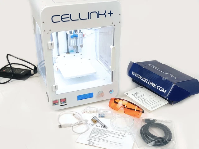 CELLINK INKREDIBLE + 3D Bio-printer Dual Printhead, UV Curing ...
