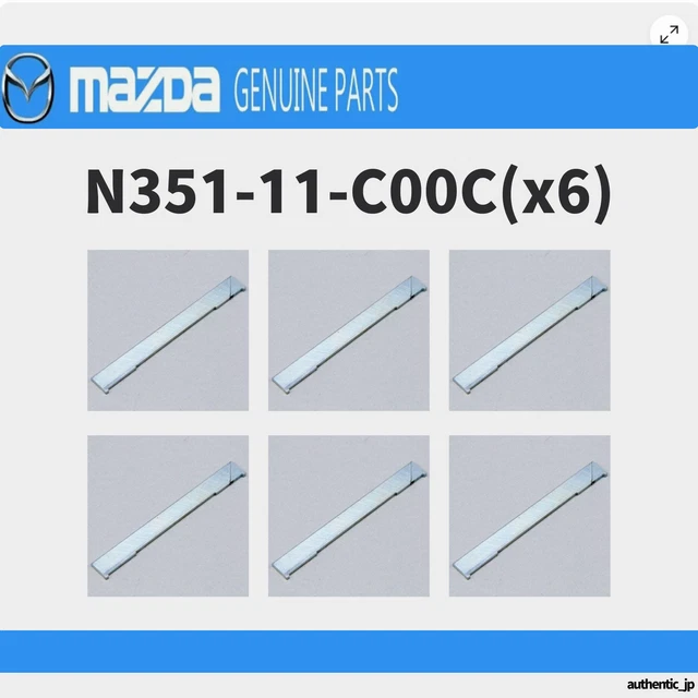 MAZDA RX7 FD3S GENUINE 13B TWIN TURBO APEX SEAL 6 SET OEM Japan $741.31 ...