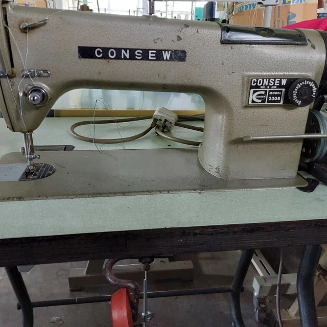 CONSEW HEAVY DUTY Industrial Sewing Machine Complete (Collection Only ...