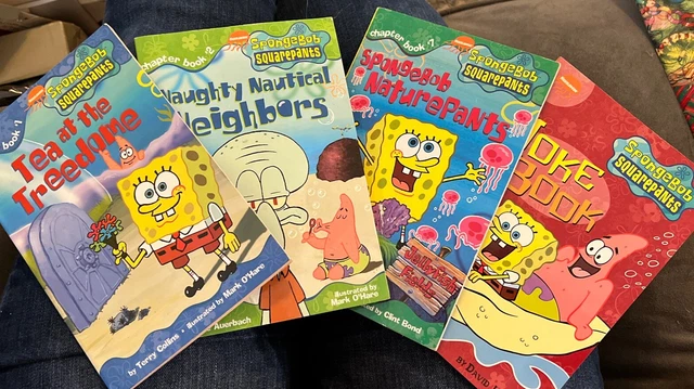 LOT OF 5 Nickelodeon SpongeBob SquarePants Books Chapter & Joke £9.40 ...
