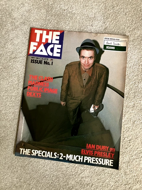 THE FACE MAGAZINE Issue No. 1 - May 1980 - Special Replica Issue £12.00 ...