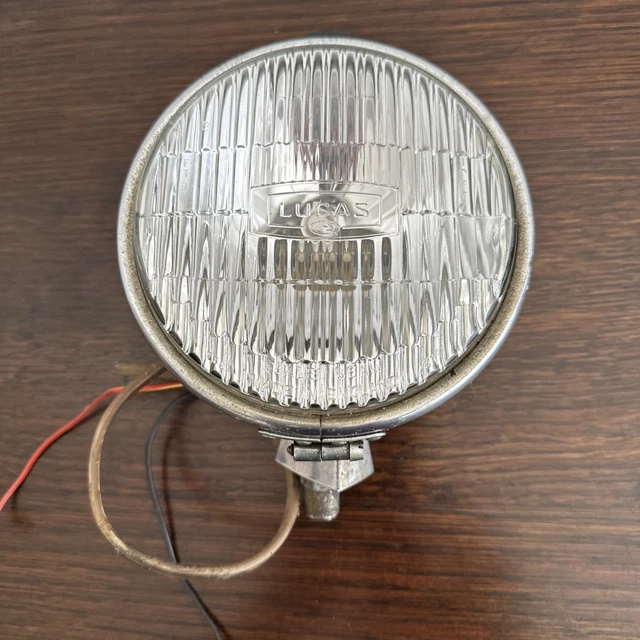 VINTAGE CLASSIC CAR Spotlight Lucas FT/LR6/9 Sealed Beam Spot Light £26 ...