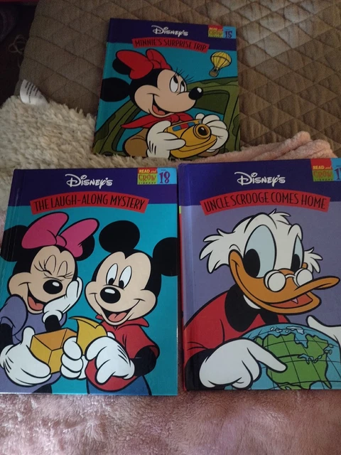 VINTAGE 2-NEW UNCUT Disney Paper Dolls-Donald and Daisy-Mickey and ...