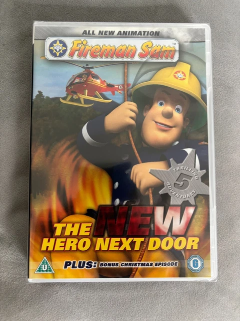FIREMAN SAM: THE New Hero Next Door Dvd New & Factory Sealed Uk Genuine ...