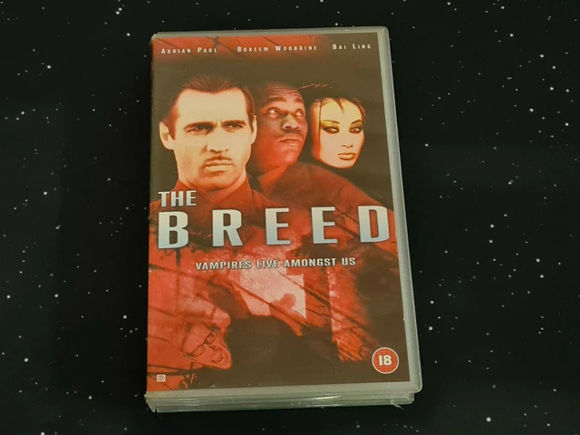 THE BREED ~ Columbia Tristar VHS Big Box Ex Rental ~ Adrian Paul, Bia ...