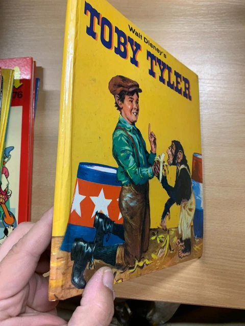 RARE 1960 WALT Disney "Toby Tyler" Based On Disney Movie Hardback Book ...