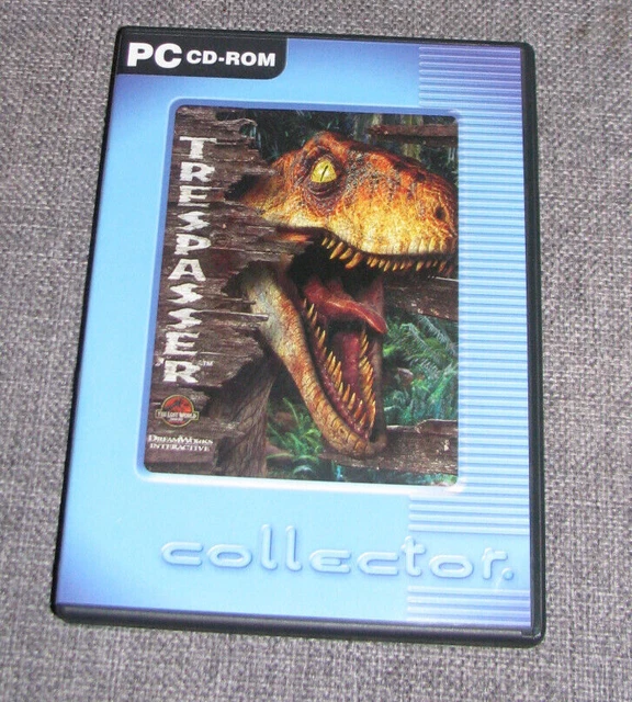 JURASSIC PARK TRESPASSER PC CD-Rom Classic Dinosaur Game £27.73 ...
