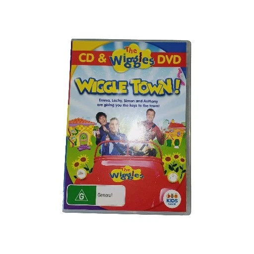 THE WIGGLES: WIGGLE Town! CD & DVD, Family/Music/Adventure, Region 4 ...