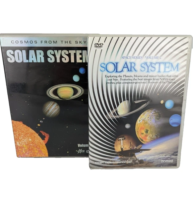 COSMOS FROM THE Sky Solar System DVD 1 & 2 Space Documentary Region PAL ...