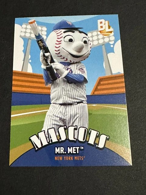 2024 TOPPS BIG League Mr. Met Mascots #M-17 - NEW YORK METS - LIVRAISON ...