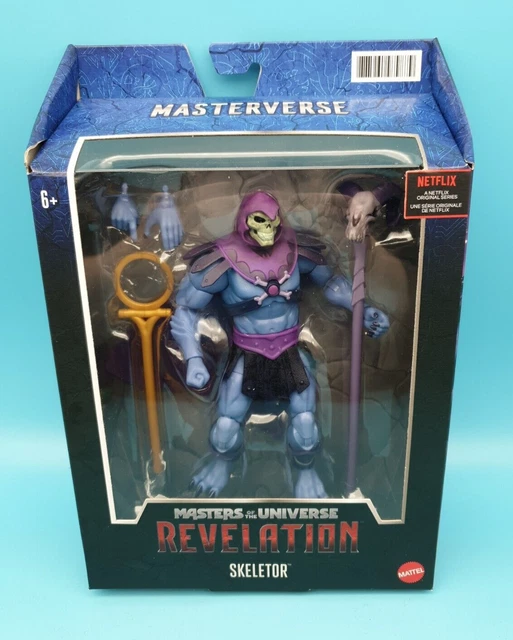 MASTERS OF THE Universe Masterverse Revelation Skeletor Actionfigur Neu ...