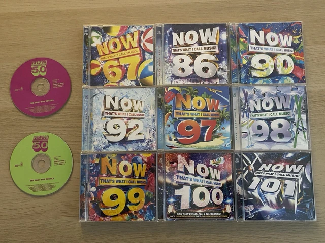 NOW THAT’S WHAT I Call Music! CD’s Bundle - 9 x Original Double CD ...