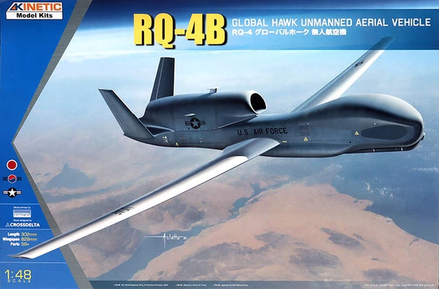 KINETIC MODEL KITS,RQ-4B,ESCALA 1:48,REF.K48084 EUR 29,99 - PicClick FR