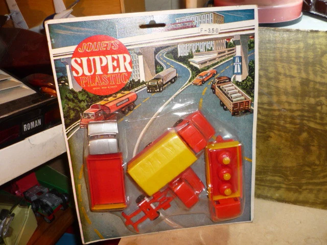 ANCIEN COFFRET INJECTAPLASTIC Camion Berliet Stradair Boite Bs Norev ...