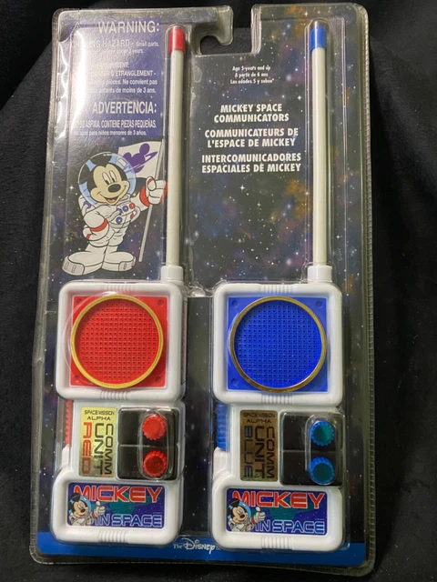 DE COLECCIÓN DISNEY Mickey Mouse Comunicadores Espaciales, Walkie ...