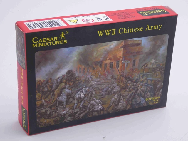 CAESAR MINIATURES H036 WWII Chinese Army Modell Figuren Bausatz 1:72 ...