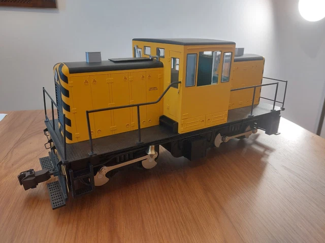 G SCALE BACHMANN Spectrum 45 Ton Diesel Locomotive, Yellow (ref. 89899 ...