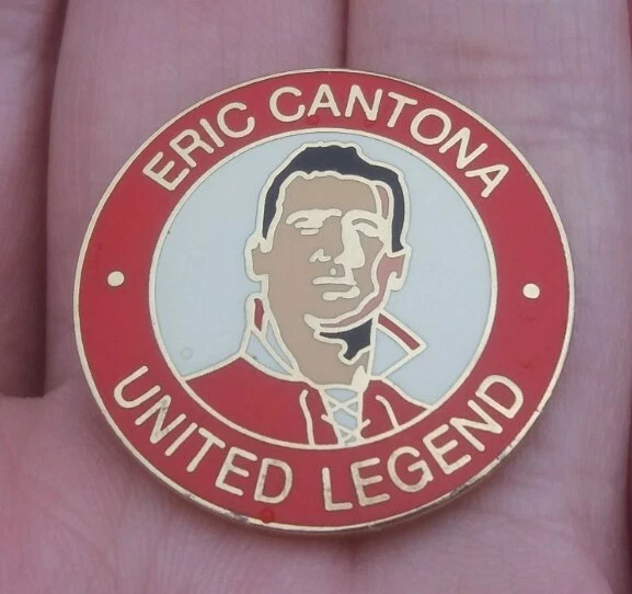 MANCHESTER UNITED ERIC Cantona United Legend Pin Badge Vgc £8.00 ...