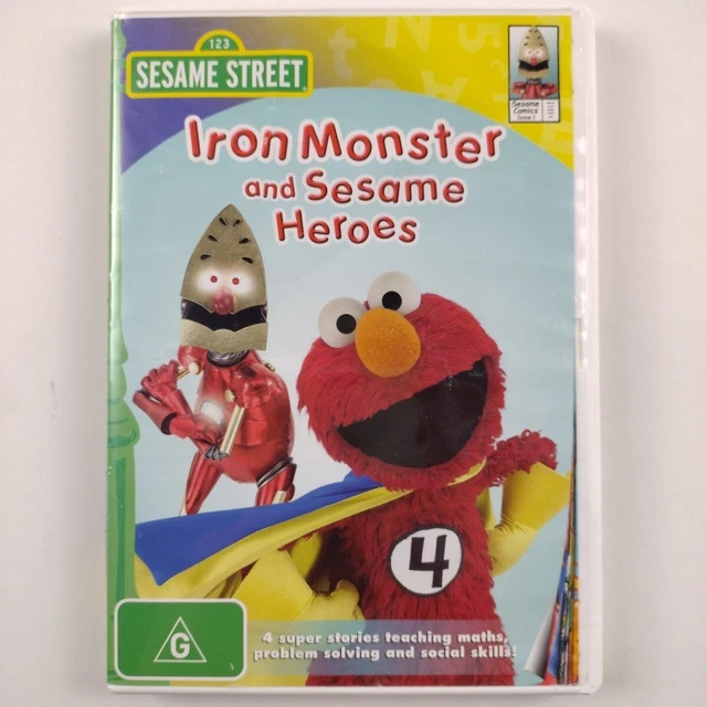 SESAME STREET - Iron Monster And Sesame Heroes DVD 2010 Elmo $15.99 ...