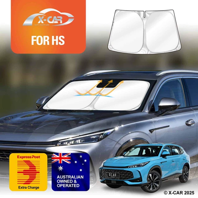 WINDSCREEN SUN SHADE for MG HS 2025+ Blocks UV Rays Wind Screen Visor ...