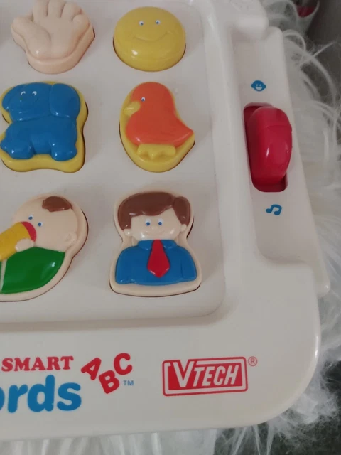 VINTAGE VTECH® LITTLE Smart Talking First Words Musical Baby Kids Toy £ ...