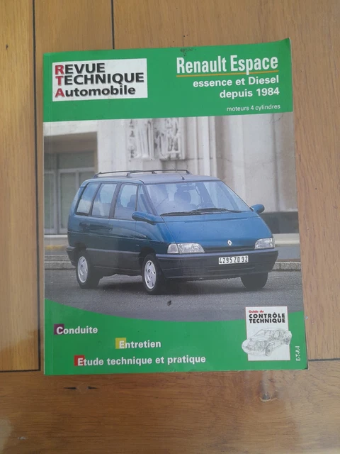 REVUE TECHNIQUE AUTOMOBILE RTA Renault Espace depuis 1984 EUR 14,99 ...