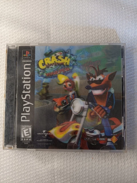 CRASH BANDICOOT 3 Warped PS1 PlayStation 1 Complete CIB + Holo Cover ...