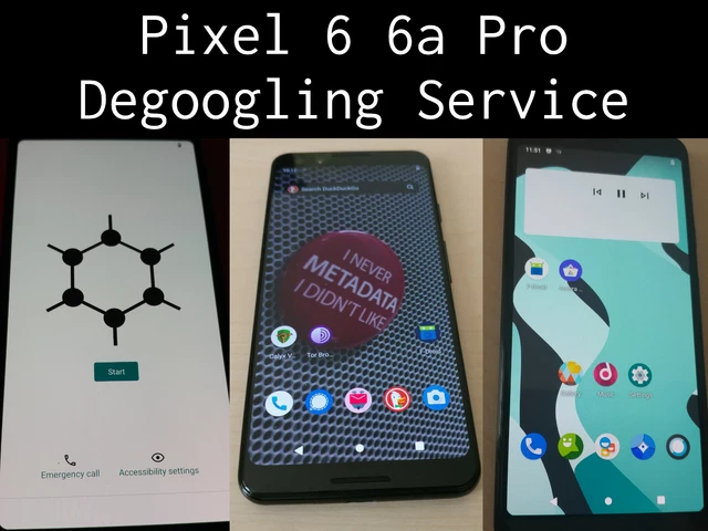 TÉLÉPHONE DEGOOGLING SERVICE Pixel 6 6a Pro GrapheneOS CalyxOS LineageOS dégoogleé EUR 72,07 ...