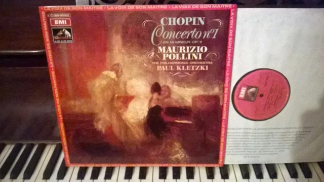 CHOPIN: PIANO CONCERTO n°1 > Pollini Philharmonia Kletzki / EMI France ...