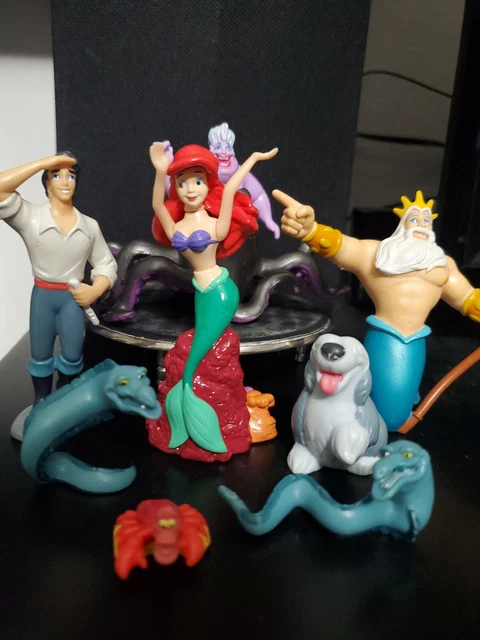 VINTAGE 1997 DISNEY The Little Mermaid Figure Set Mattel RARE plus ...