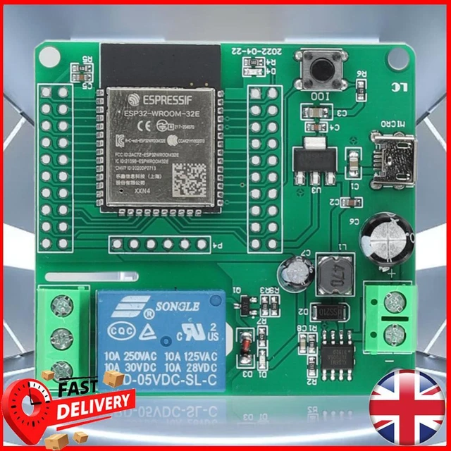 ESP32 POWER SUPPLY Module 1/2/8 Channel ESP32-WROOM Development Board ...