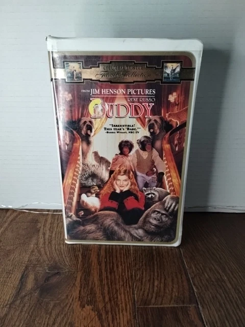 BUDDY VHS TAPE 1997 Jim Henson Rene Russo Clamshell Case Columbia £5.40 ...