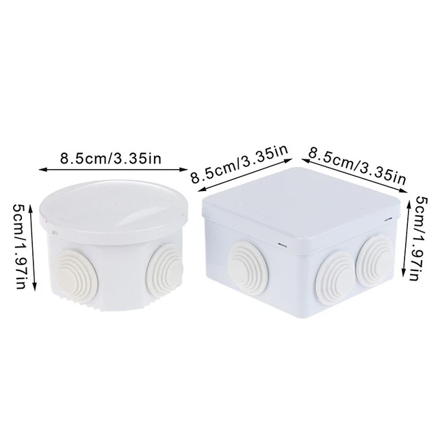 ABS ELECTRICAL JUNCTION Box DIY Power Control Case IP65 Waterproof For ...