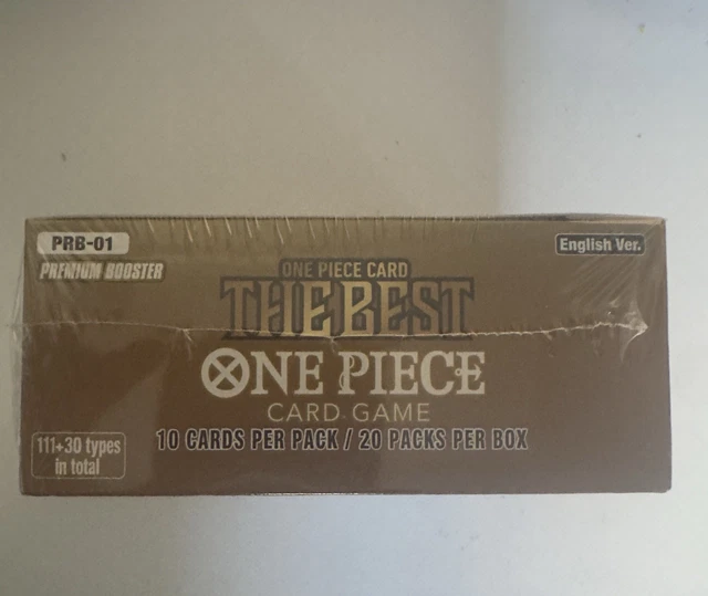 ONE PIECE TCG PRB-01 PREMIUM Booster Box (EN) SEALED | English PRB01 ...