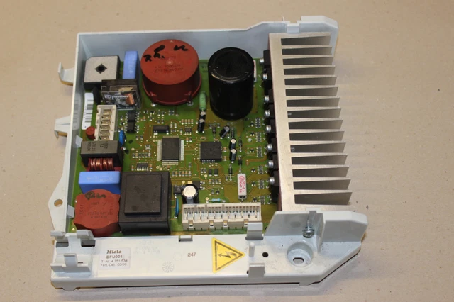 MIELE WASHING MACHINE Electronics Control Board Motor Control EFU001 WS ...