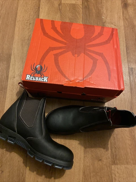 REDBACK STEEL TOE Cap Safety USBOK size 10 New In Box £75.00 - PicClick UK
