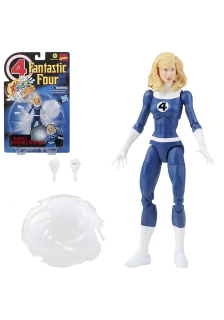 MARVEL HASBRO LEGENDS Series Retro Fantastic Four Marvel's Invisible ...