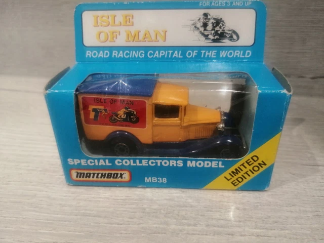MATCHBOX SERIES MB-38 Model A Ford Van Ford 1993 Isle Of Man TT Race £ ...