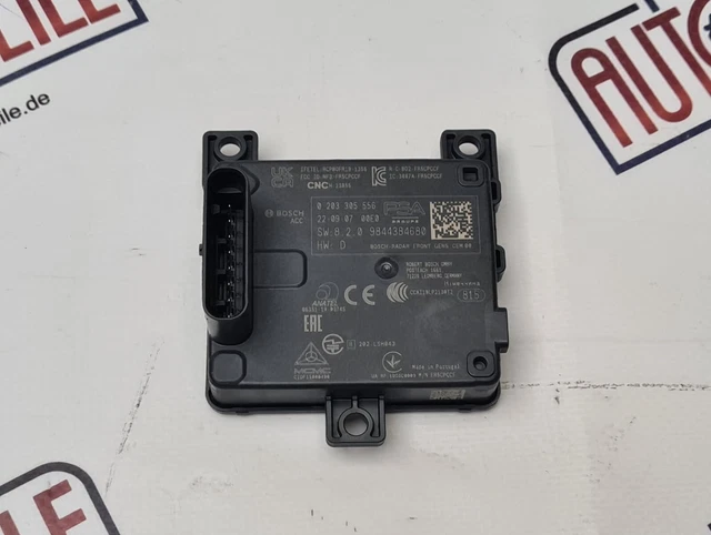 ORIGINAL CITROEN RADARSENSOR Radar Sensor Steuergerät Radar Corner ...