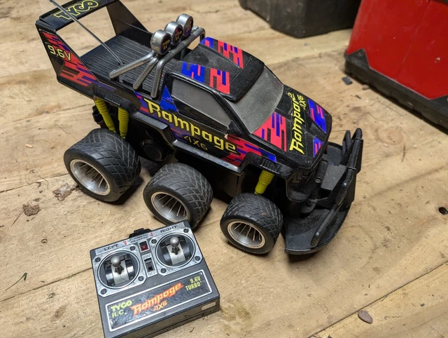 RARE TYCO RC Rampage 4x6 Truck £69.99 - PicClick UK