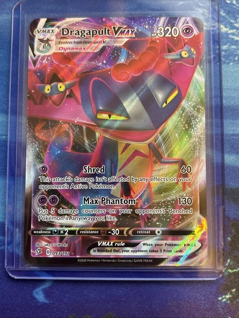 POKÉMON TCG-DRAGAPULT VMAX 093/192 Rebel Clash Ultra Rare NM £3.82 ...