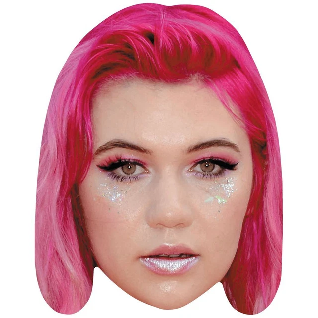 Jessie Paege Pink Hair Big Head Masque Plus Grand Que Nature Eur 3325 Picclick Fr