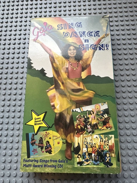 GAIA SING DANCE n' Sign: Sign Language For Kids Ages 3-9 (VHS) £18.64 ...